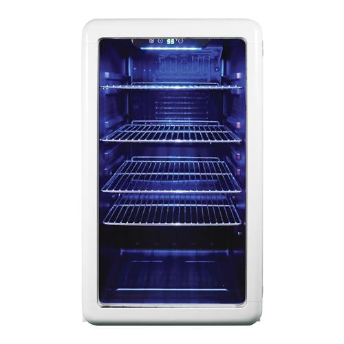 Magic Chef MCB34CHW Beverage Cooler, White