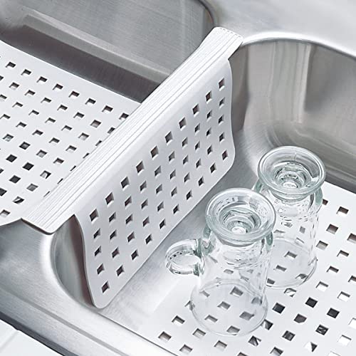 iDesign Plastic Kitchen Mat Sink Protector The Euro Collection, 11โ x 12โ