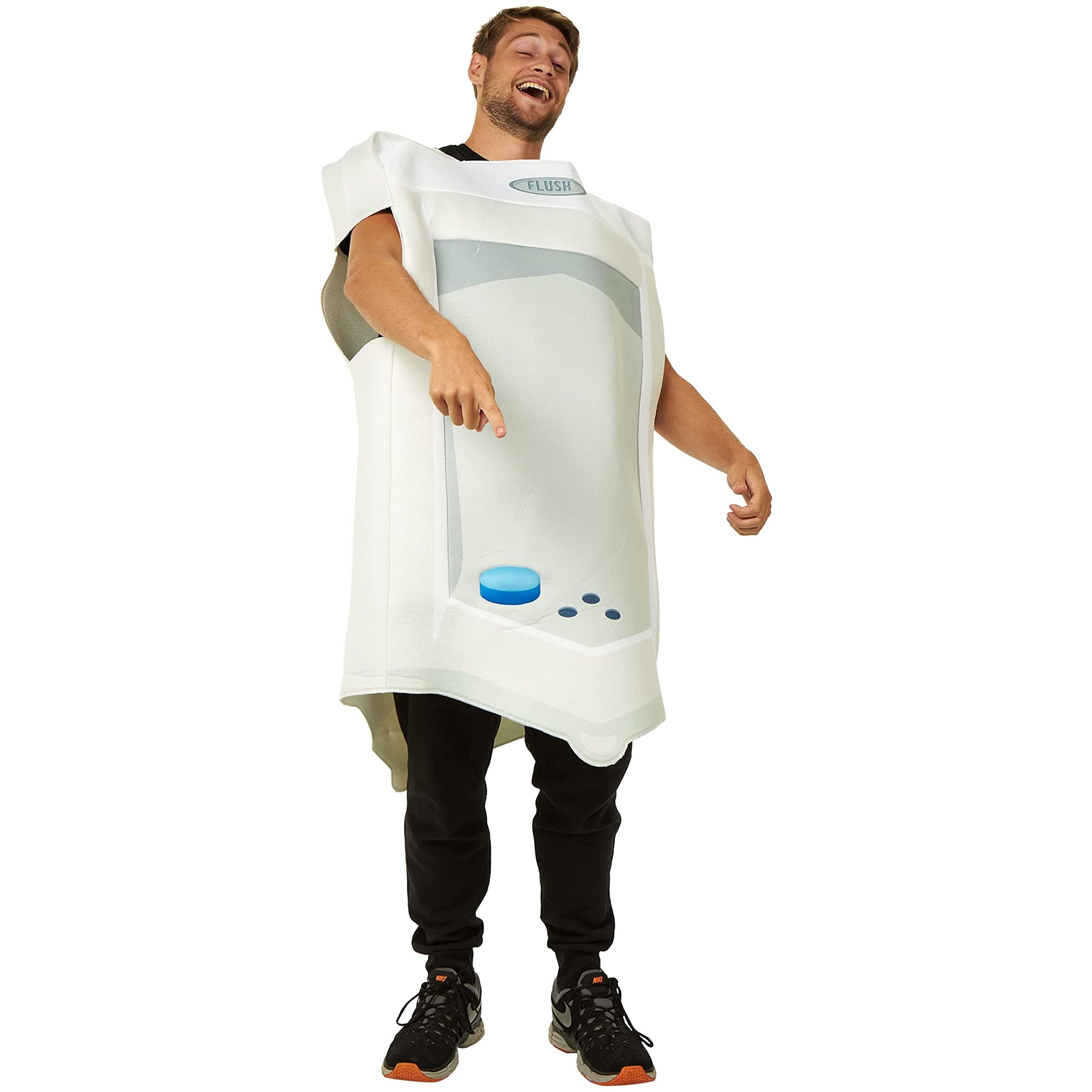 Lean Mean Latrine Halloween Costume - Funny Urinal & Toilet Humor Gag Outfits