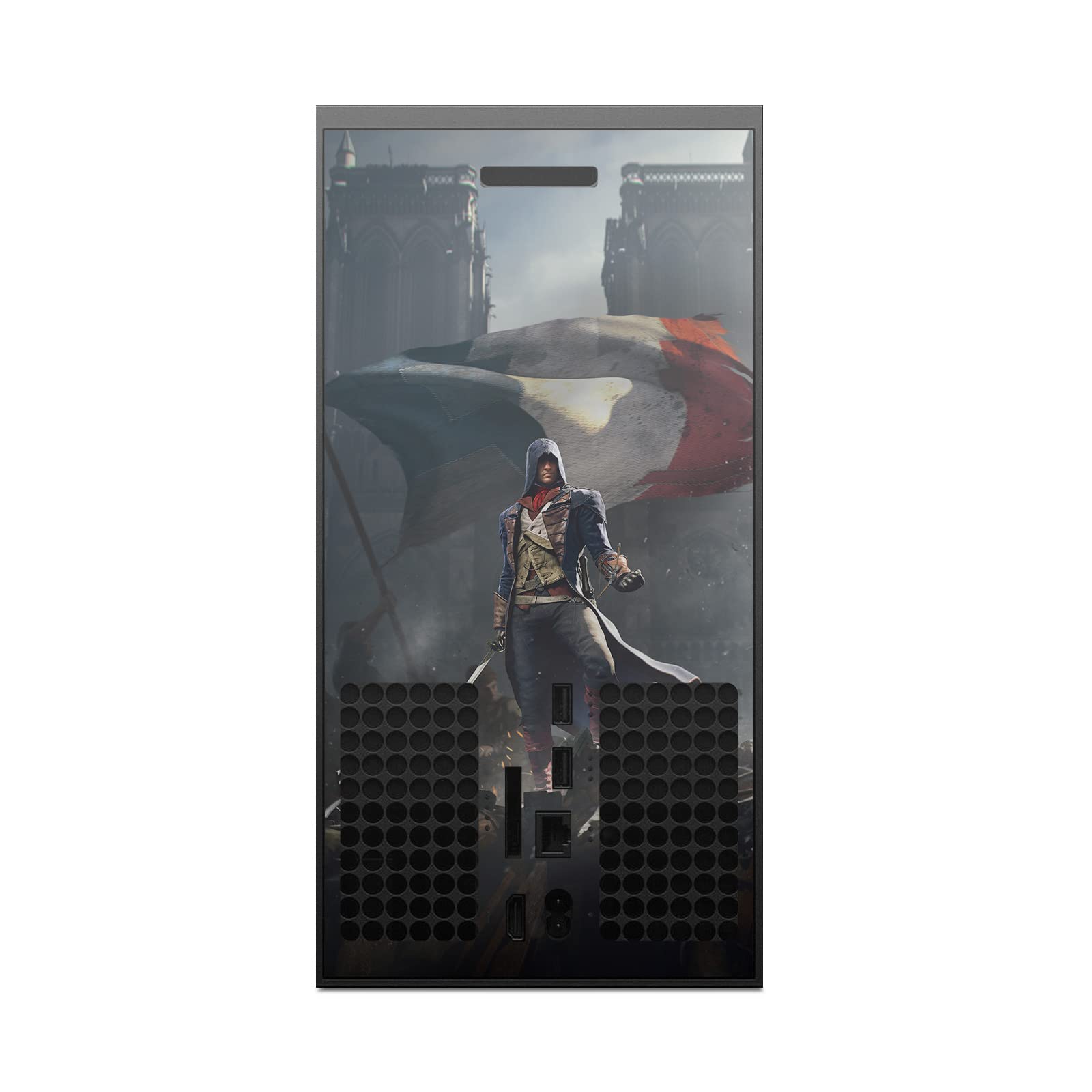 Head Case Designs Officially Licensed Assassin's Creed Arno Dorian French Flag Unity Key Art Vinyl Sticker Gaming Skin Decal Cover Compatible With Xbox Series X Console and Controller Bundle
