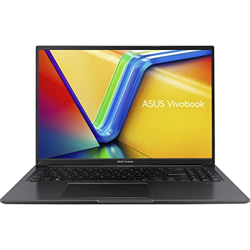 ASUS VivoBook 16 Laptop, 16” WUXGA (1920 x 1200) 16:10 Display, AMD Ryzen 5 7530U CPU, AMD Radeon™ Graphics, 8GB RAM, 512GB SSD, Fingerprint Sensor, Windows 11 Home, Indie Black, M1605YA-ES52