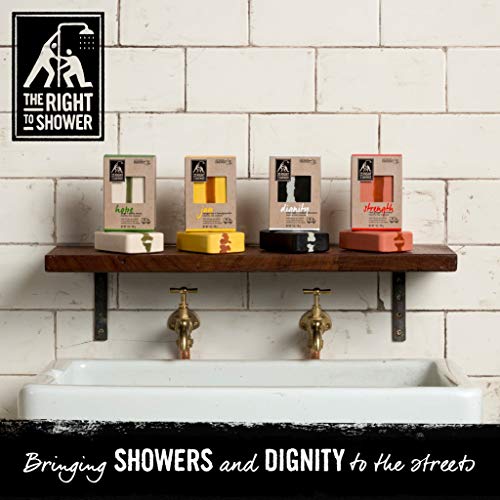 The Right to Shower Joy Shampoo Bar Bar Soap Tangerine and Honeysuckle Vegan oz, tangerine,honeysuckle, 7 Ounce
