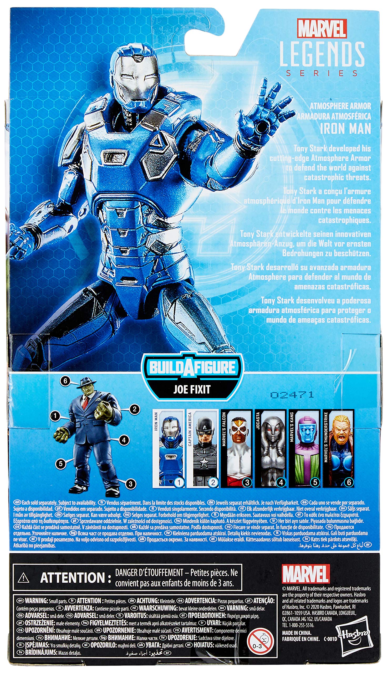 Avengers Hasbro Marvel Legends Series Gamerverse 6-inch Collectible Atmosphere Iron Man Action Figure Toy, Ages 4 and Up