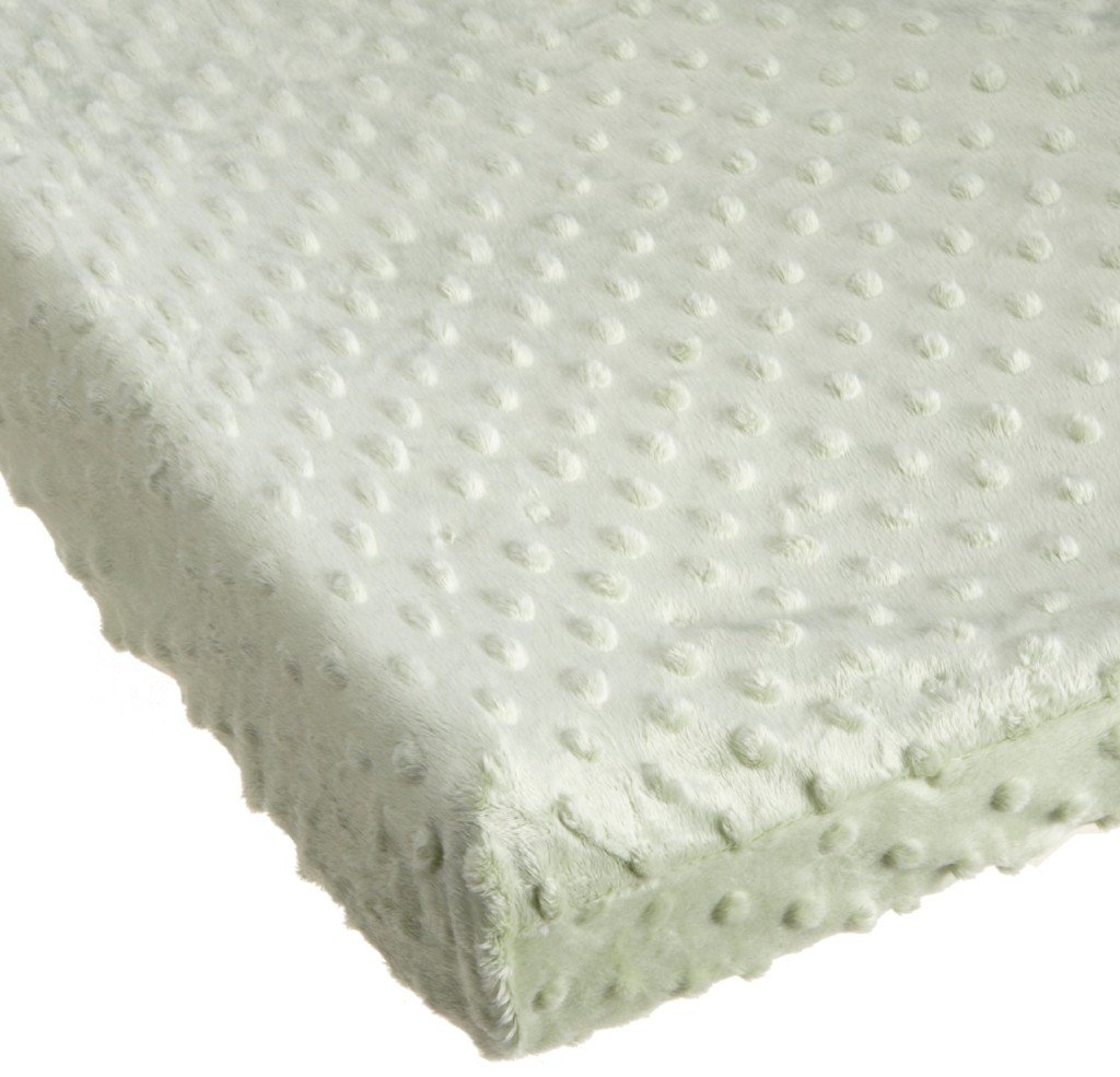 Carter's Super Soft Changing Pad Cover, Apple Green (Discontinued by Manufacturer)