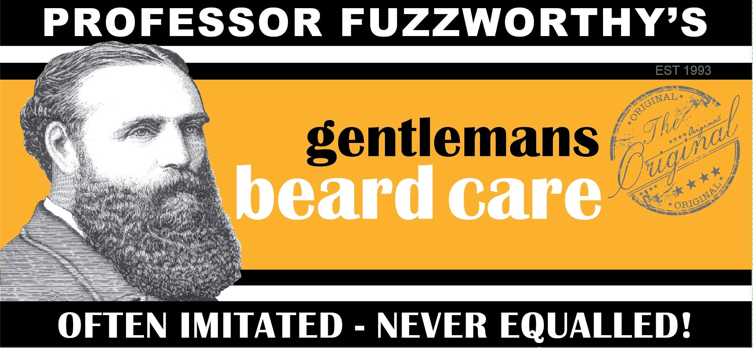 Professor Fuzzworthy's Charcoal Shampoo Bar & Conditioner Bar Grooming Kit for Men - 100% Natural Zero Waste Beard Care | Long Lasting Shampoo = 3 Liquid Shampoo Bottles