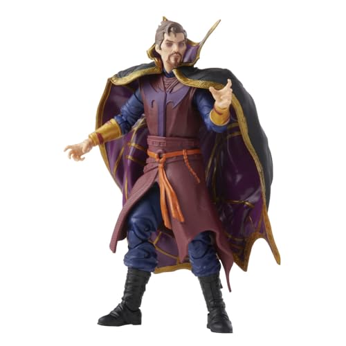 Avengers Marvel Legends Series 6-inch Scale Action Figure Toy Doctor Strange Supreme, Premium Design, 1 Figure, 1 Accessory, and Build-a-Figure Part