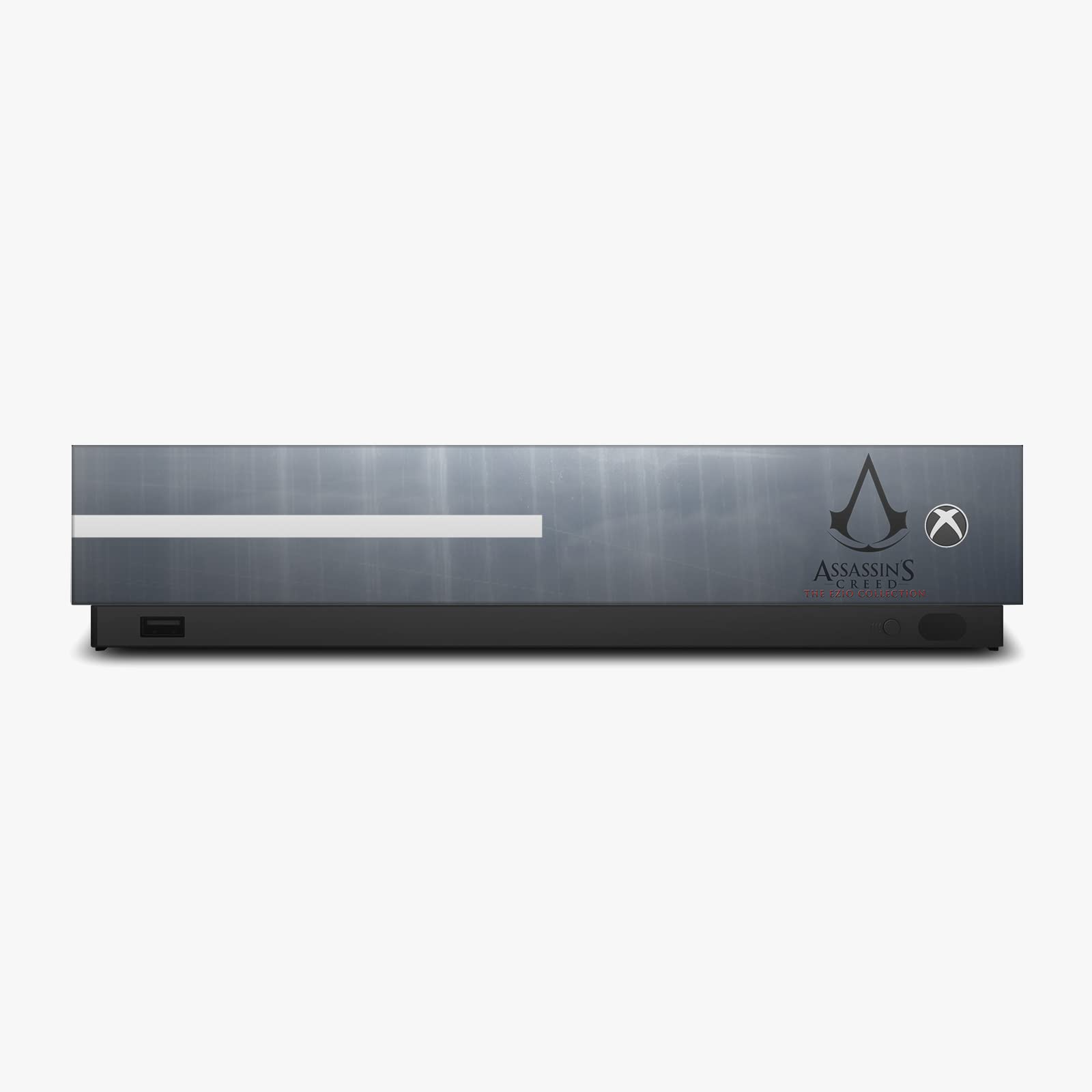Head Case Designs Officially Licensed Assassin's Creed Master Assassin Ezio Auditore Brotherhood Graphics Vinyl Sticker Gaming Skin Decal Cover Compatible With Xbox One S Console and Controller Bundle