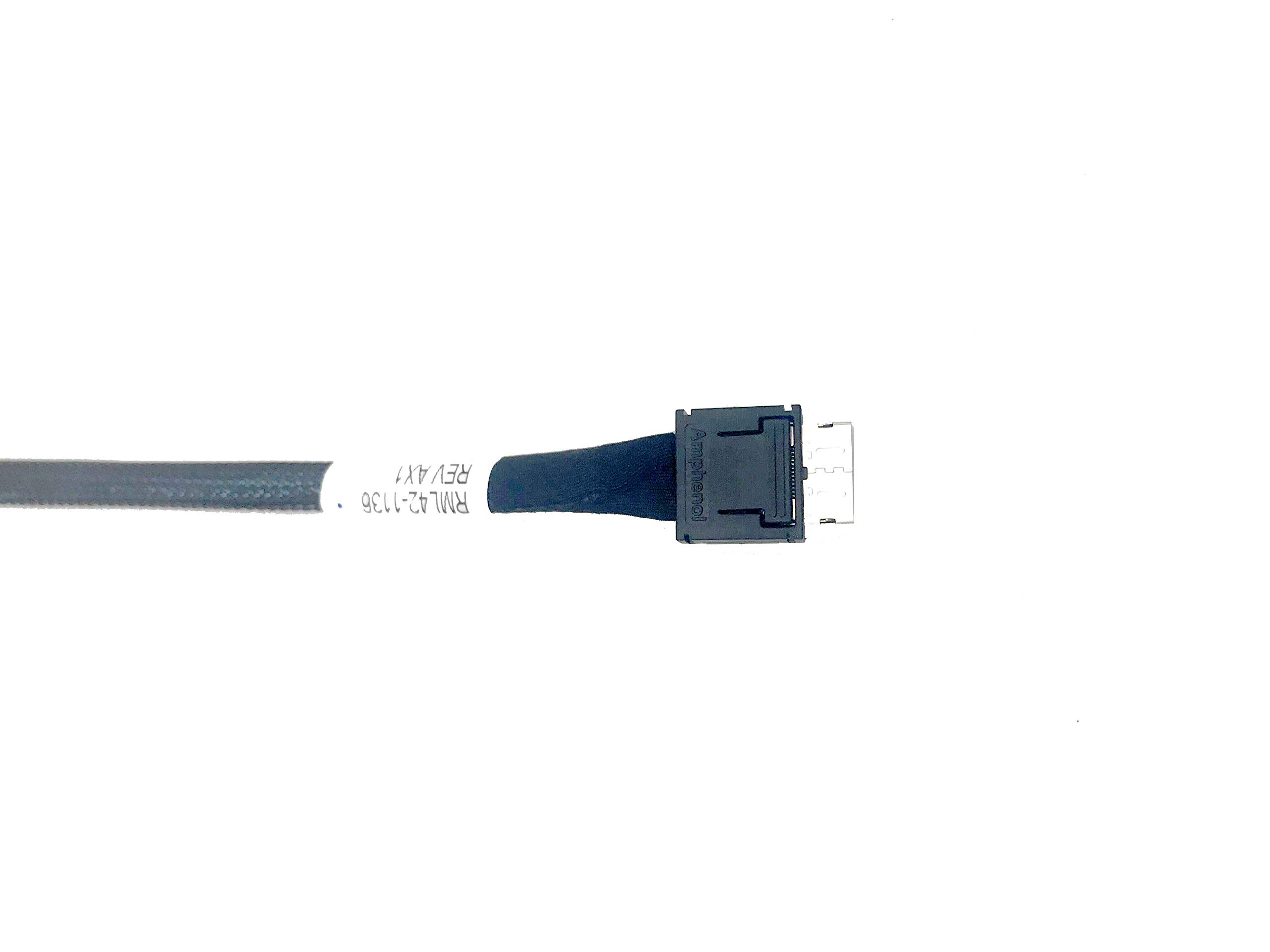 ππ’ππ’π§π€ππ« OCuLink 4X to NVMe U.2 SSD,SFF-8611 to SFF-8639 Cable with Power 100cm(CBL-SAST-0956)