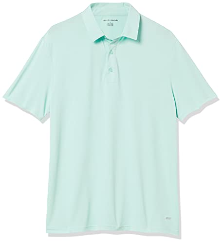 Amazon Essentials Men's Slim-Fit Tech Stretch Polo Shirt, Sage Green, X-Large