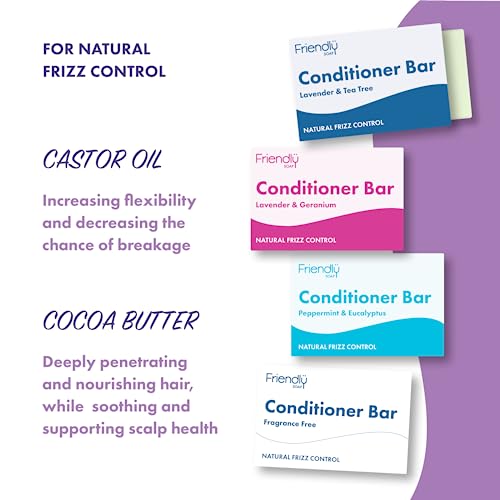 FRIENDLY SOAP Lavender Geranium Conditioner Bar, 95 GR