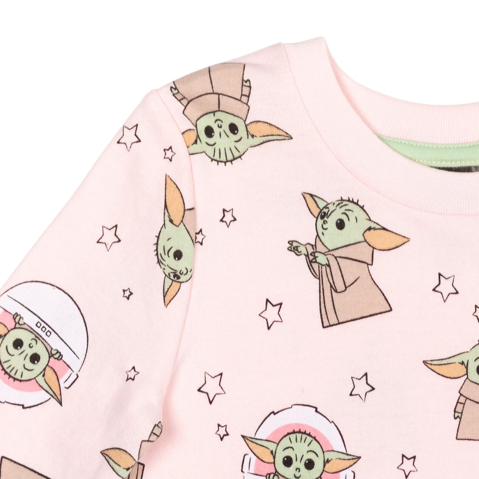 STAR WARS The Child Big Girls Sweatshirt Pink 10-12