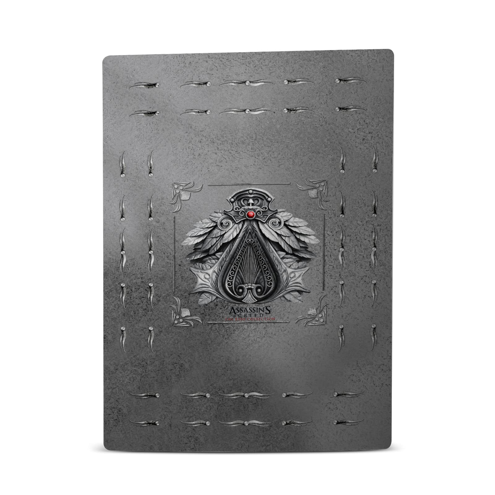 Head Case Designs Officially Licensed Assassin's Creed Belt Crest Brotherhood Graphics Matte Vinyl Faceplate Sticker Gaming Skin Decal Cover Compatible With Sony PlayStation 5 PS5 Disc Edition Console