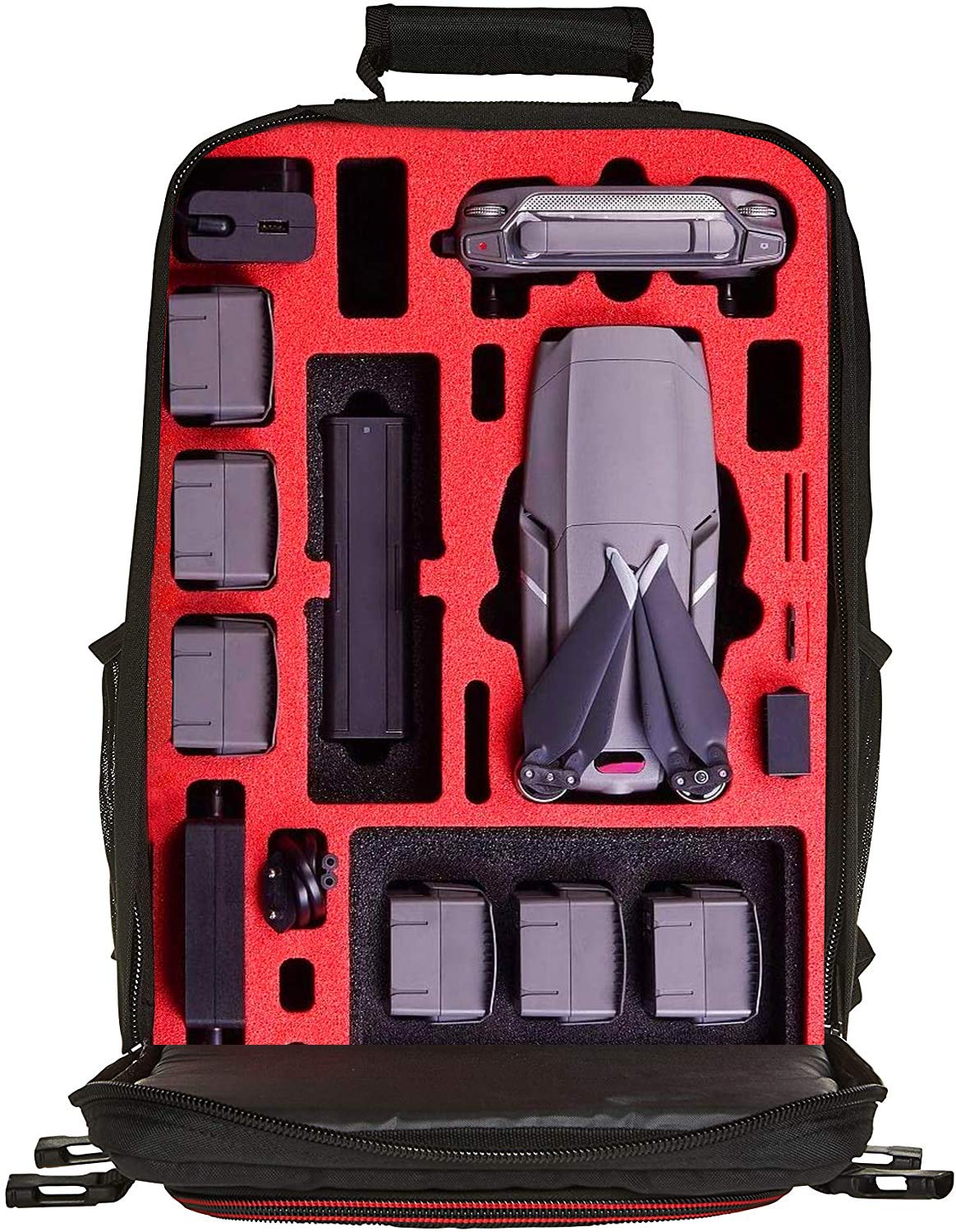 mc-cases Backpack for DJI Mavic 2 Pro or Zoom/Enterprise - Standard & Smart Controller Extremely Comfortable - Lots of Space…