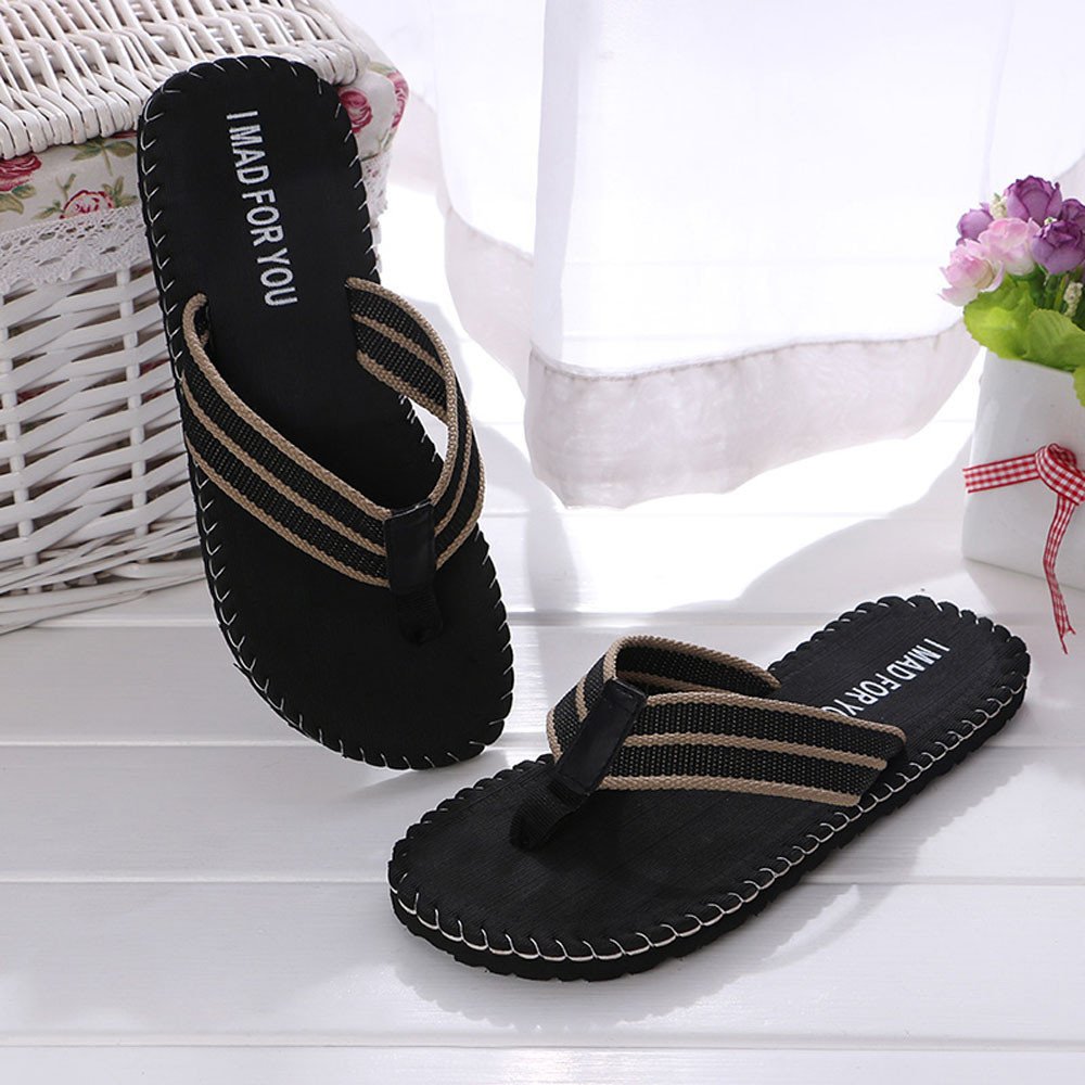 HunYUN Men Summer Shoes Sandals Male Slipper Indoor Or Outdoor Flip Flops Home Slipper use Everyday