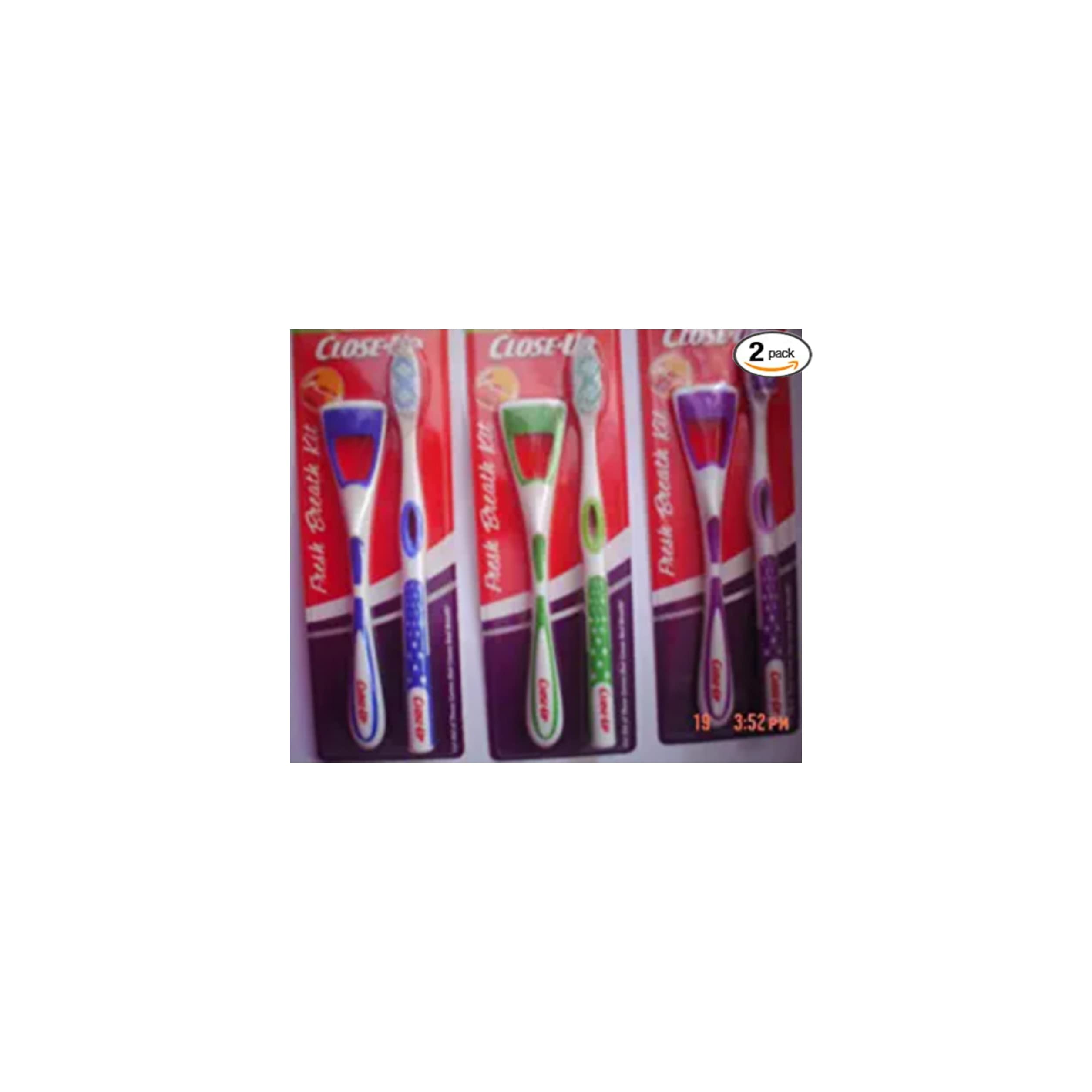 Close-Up Triple Action Cleaning Fresh Breath Kit, Assorted Colors