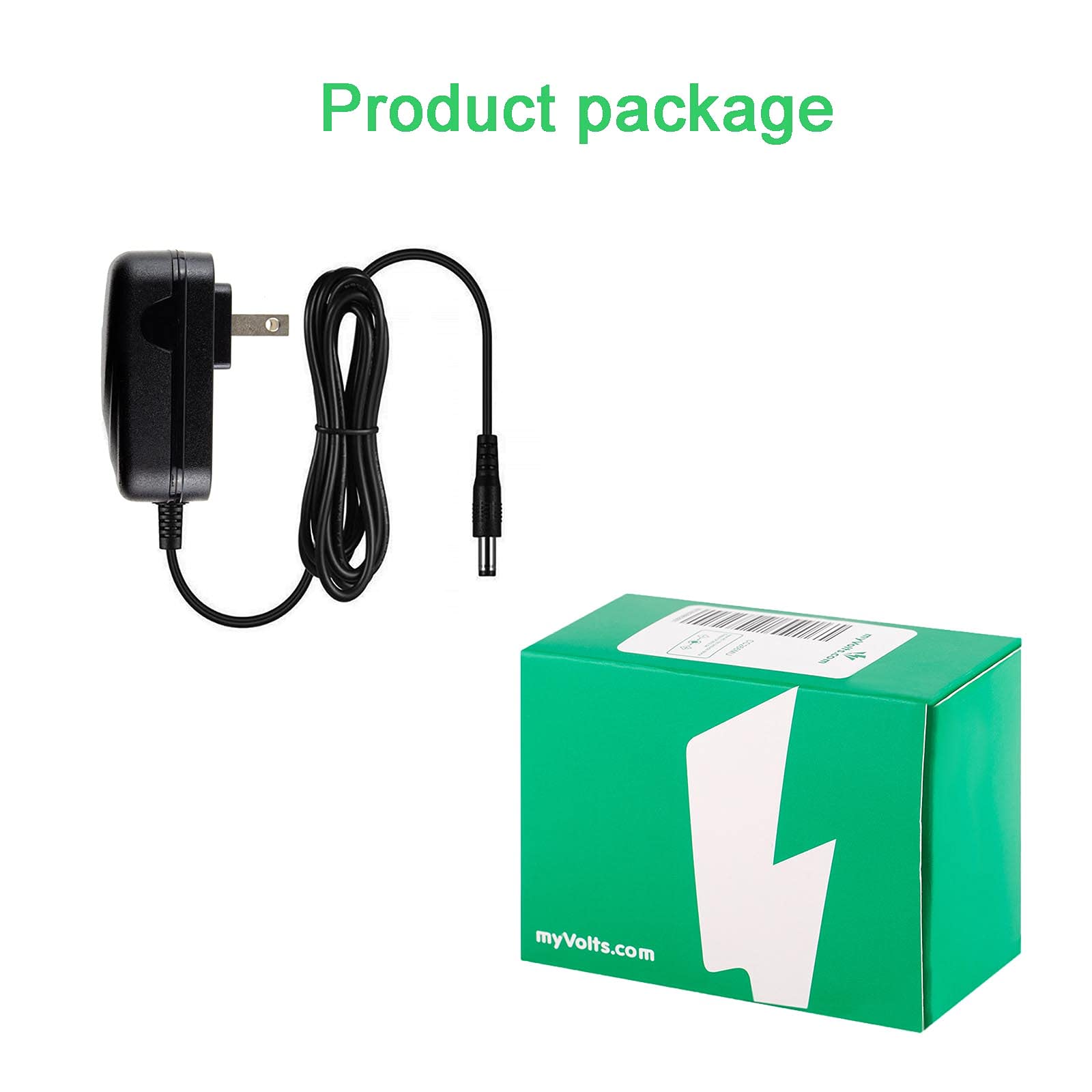 MyVolts 5V Power Supply Adaptor Compatible with/Replacement for Mecool M8S Pro L Android TV Box - US Plug