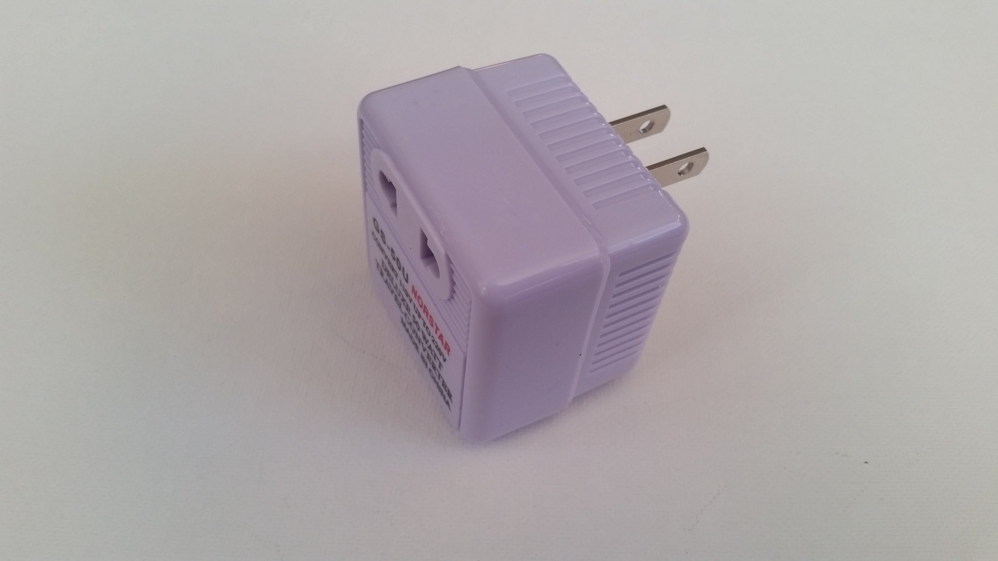 Norstar 50 Watt Step Up Reverse Compact International Travel Voltage Converter