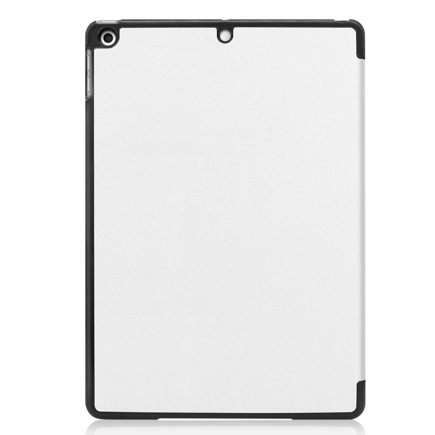 TiKeDa Case for iPad 9th/8th/7th Generation,iPad 10.2 2021/2020/2019,Slim Stand Hard Back Protective Smart Cover Case for iPad 9th 8th 7th Gen 10.2 (White)