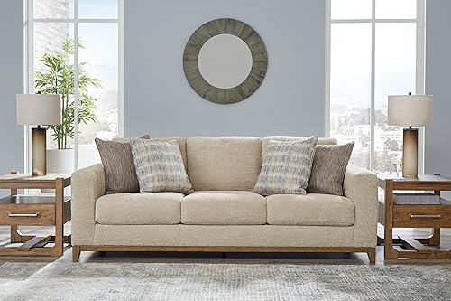 Signature Design by Ashley Parklynn Classic Sofa for Living Room, Beige