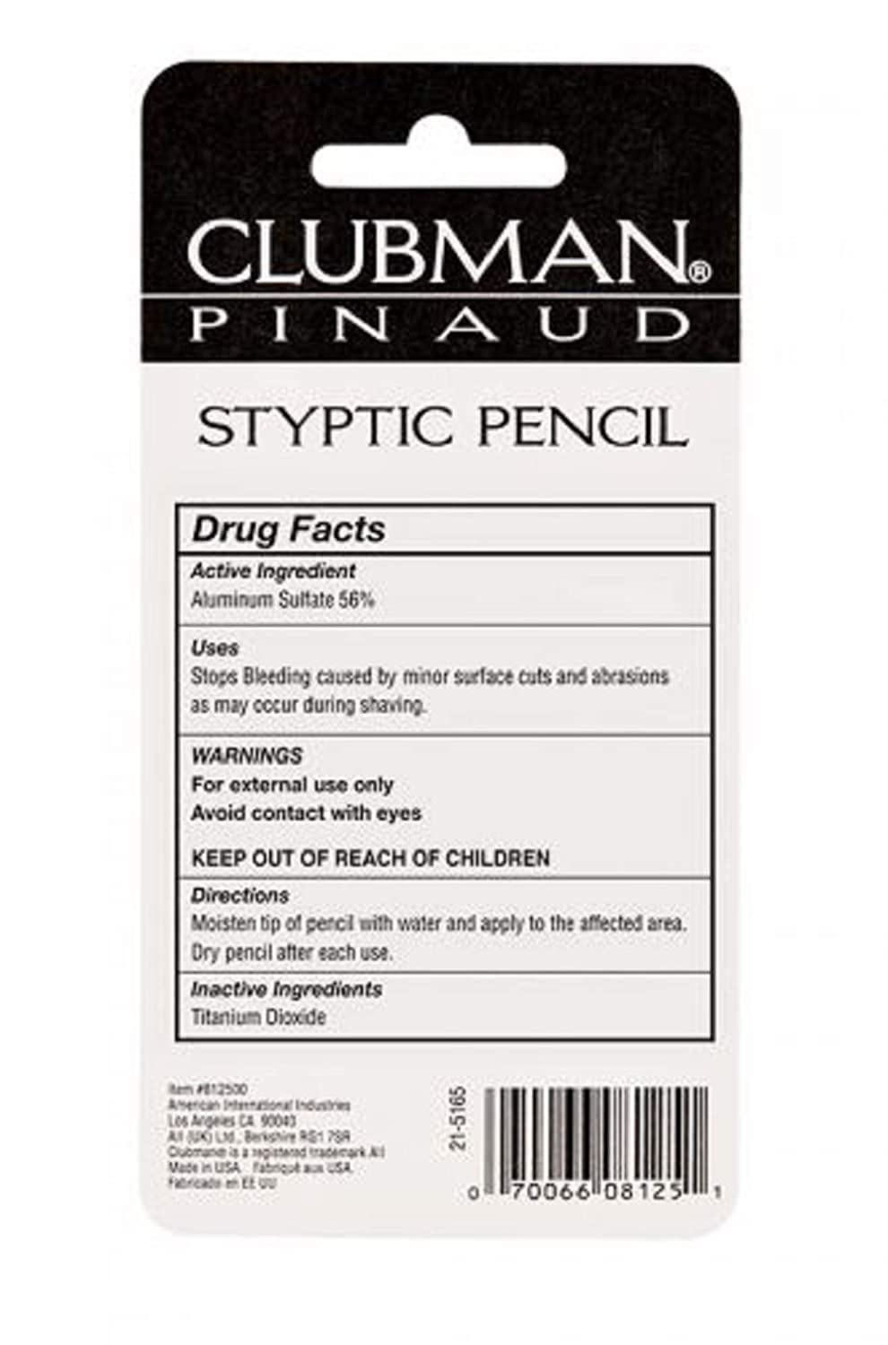 Clubman Styptic Pencil Jumbo (6 Pack)