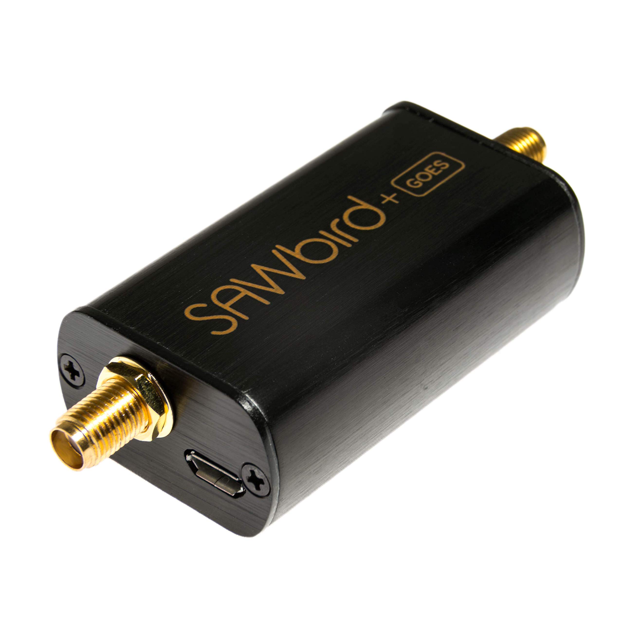 NooElec SAWbird+ GOES - Premium Saw Filter & Cascaded Ultra-Low Noise LNA Module for NOAA (GOES/LRIT/HRIT/HRPT) Applications. 1688MHz Center Frequency