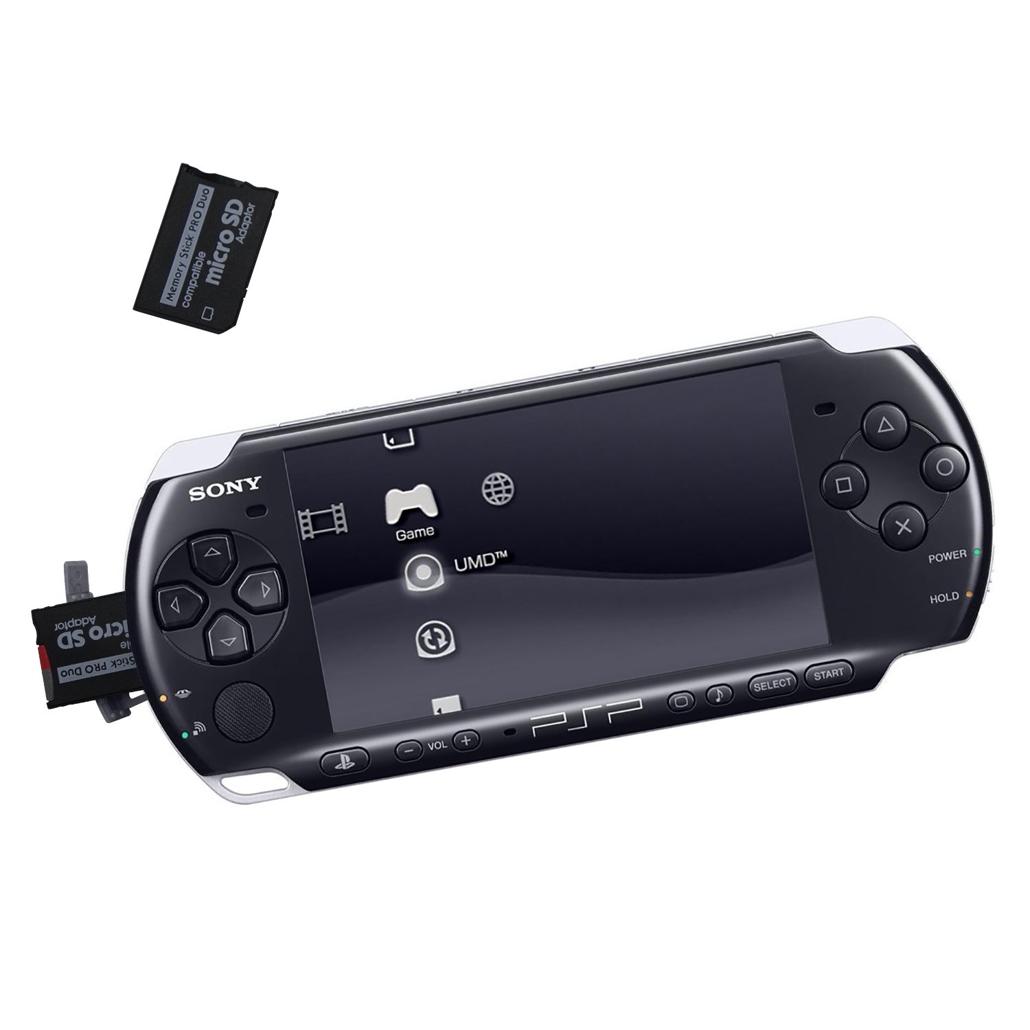 PSP Memory Stick Adapter, Funturbo Micro SD to Memory Stick PRO Duo MagicGate Card for Sony PlayStation Portable, Camera, Handycam