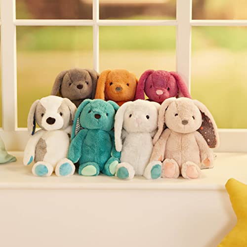 B. toys- B. softies- 12" Plush Bunny- Huggable Stuffed Animal Rabbit Toy- Soft & Cuddly Plush Bunny – Washable – Newborns, Toddlers, Kids- Happy Hues- Sprinkle Bunny - 0 Months +