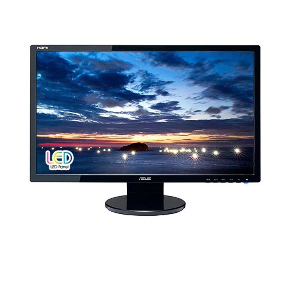 ASUS VE247H 23.6" Monitor Full HD 1920x1080 2ms HDMI DVI-D VGA Back-lit LED Monitor