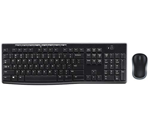 Lenovo ThinkVision T24i 23.8in 1920 x 1080 FHD IPS WLED-Backlit LCD Raven Black Monitor Bundle with HDMI, VGA, DisplayPort, USB Hub, Gel Mouse Pad, and MK270 Wireless Keyboard and Mouse Combo
