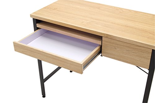 Calico Designs Compact Art Drawing/Computer Desk for Kids in Ashwood/Graphite 51241