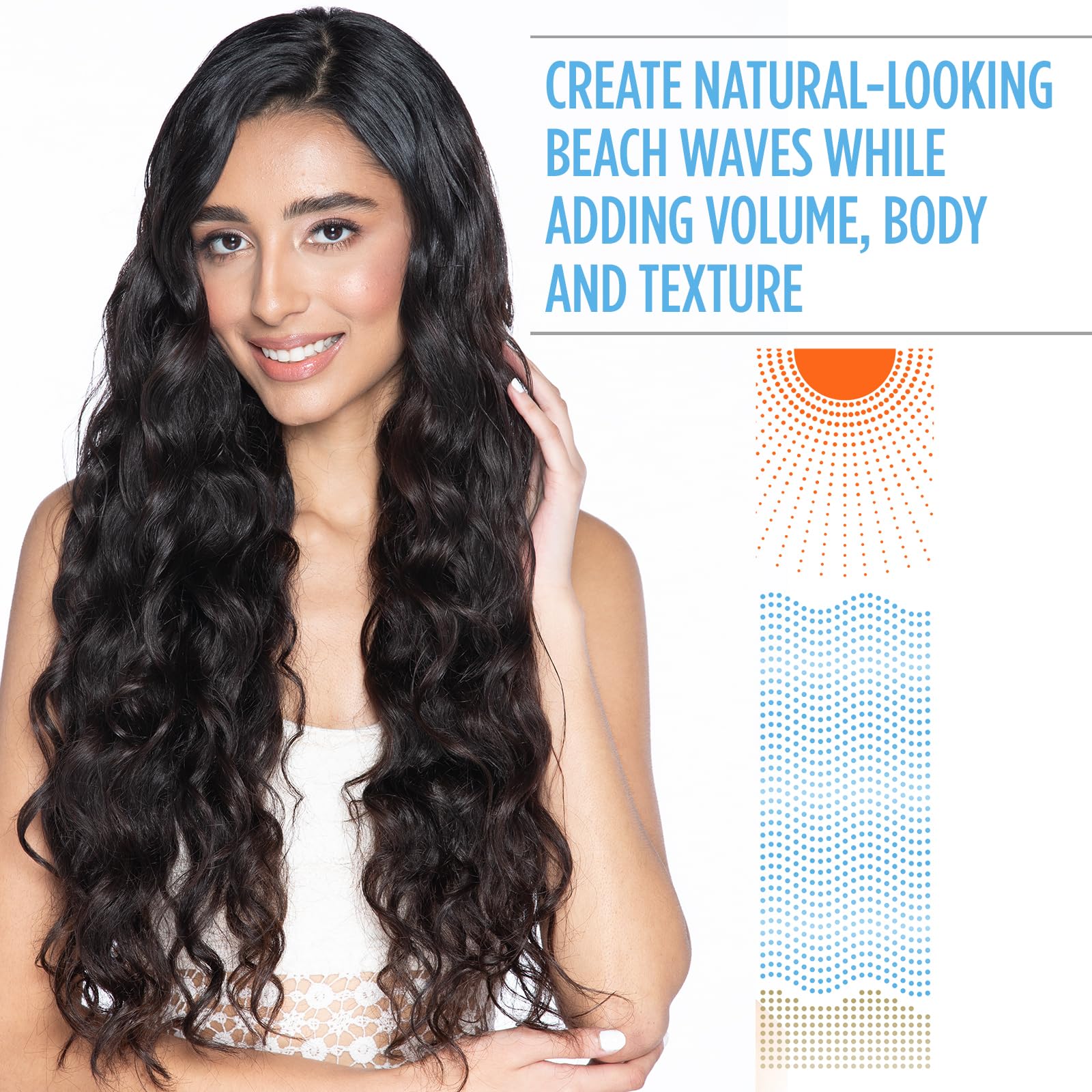 BioSilk Beach Texture, Styling Salt Spray for Natural Waves & Texture, Sulfate, Paraben, & Cruelty-Free, 5.64 oz