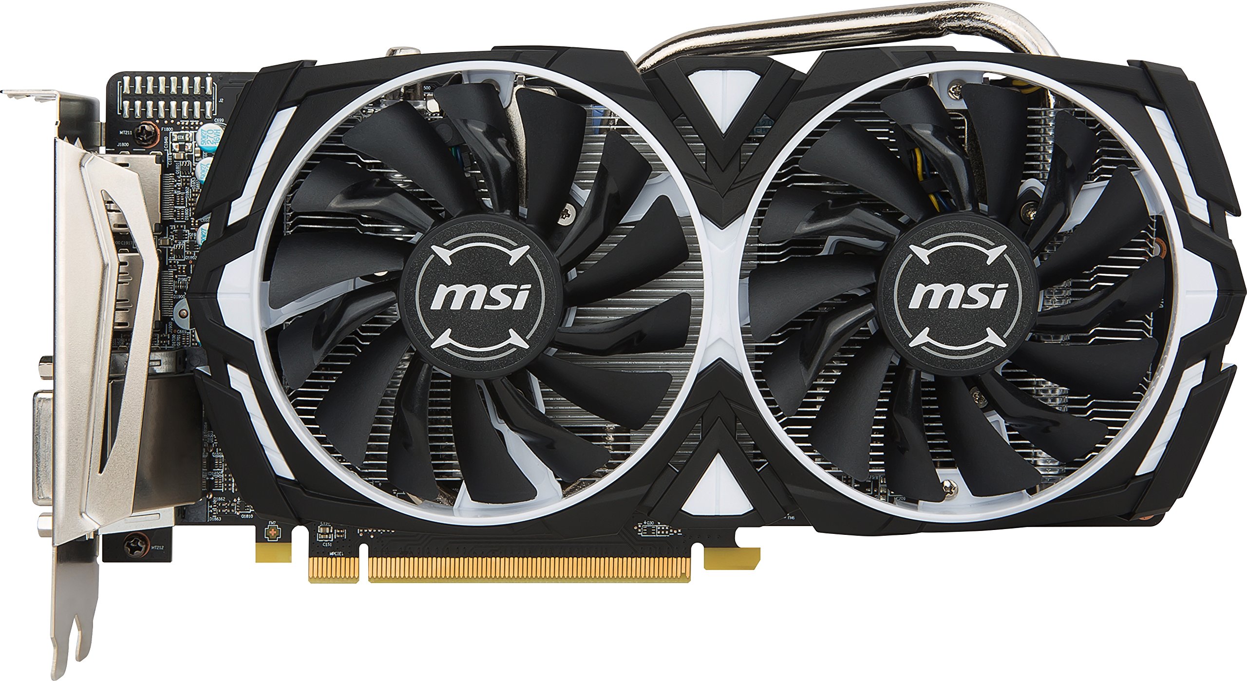 MSI Gaming Radeon RX 570 256-bit 8GB GDRR5 DirectX 12 VR Ready CFX Graphcis Card (RX 570 ARMOR 8G OC)