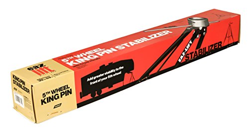 Camco Eaz-Lift Camper/RV 5th Wheel King Pin Tripod Stabilizer | Features Adjustable Height from 38.5" to 50" & 5,000 lb Certified Load Capacity | Folds for Easy RV Storage and Organization (48855)