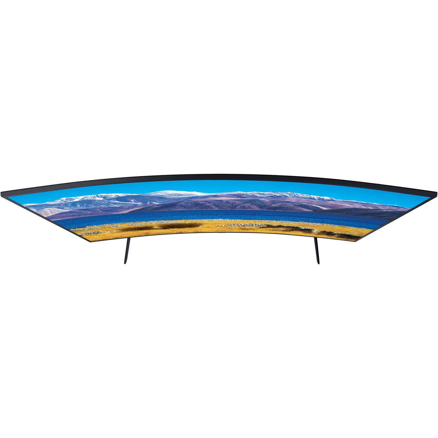 SAMSUNG UN65TU8300 65" HDR 4K UHD Smart Curved TV Bundle with Deco Gear Home Theater Soundbar with Subwoofer and Complete Wall Mount Setup and Accessory Kit