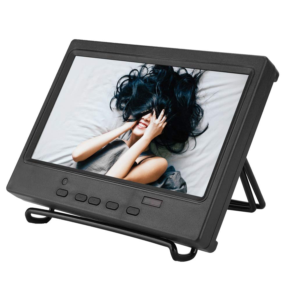 Yosoo Health Gear LCD Display for Raspberry Pi, 7 Inch Portable Monitor 1024x600 Multi-Function Display Support HDMI/VGA/AV Input(US Plug（110v-240v）)