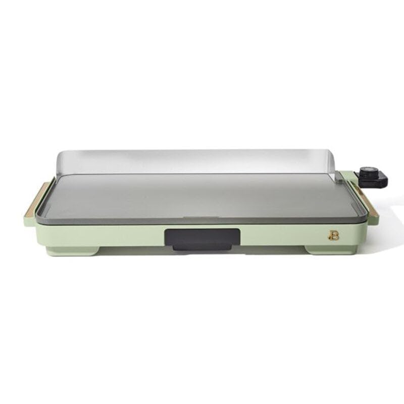 Beautiful 12" x 22" Extra Large Electric Griddle - Non-Stick Coating, 1500W Heating, Family-Sized Cooking Surface