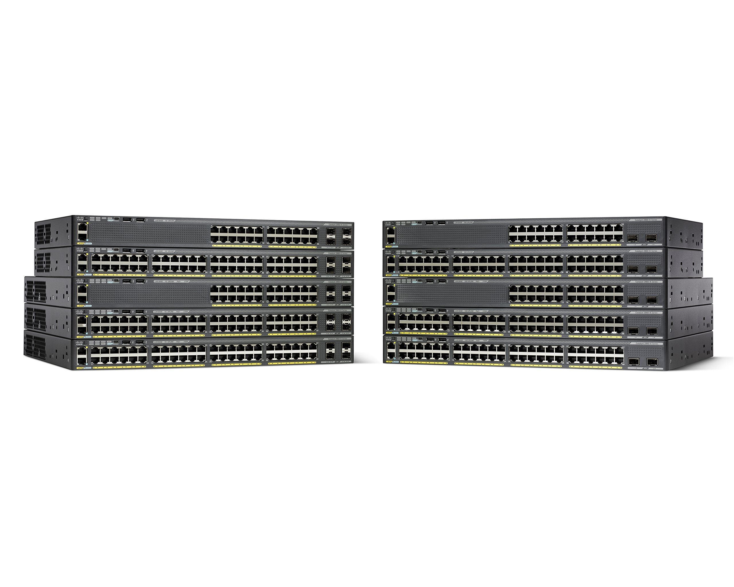 Cisco Catalyst WS-C2960X-24PS-L 24-Port PoE Ethernet Network Switch (Renewed)