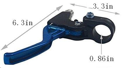 BicycleStore Bicycle 1 Pair Universal Full Aluminum Alloy Brake Handle Mountain Road Bike Brake Lever 2.2cm Diameterā¦
