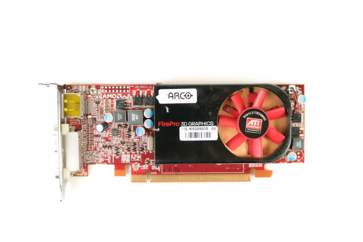 ATI FirePro V3800 512MB DVI/DisplayPort PCI-Express Workstation Video Card 100-505607 - Retail