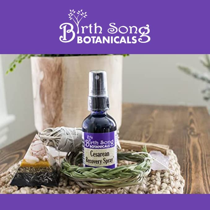 Birth Song Botanicals Umbilical Cord Care Powder, Herbal Support for Postpartum, Baby Shower Gift, Pregnancy, All Natural, Plant Based, Woman, Birth, 0.2oz