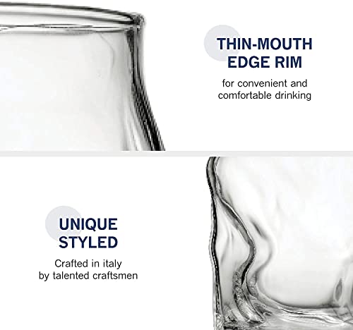Bormioli Rocco Sorgente 15.5 oz. Cooler Glasses, Set of 6,