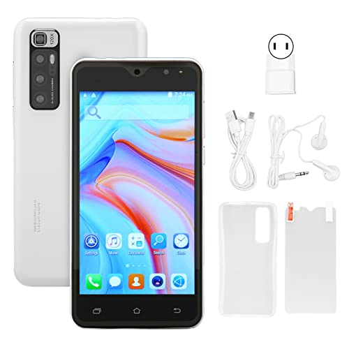 5.0 Inch Smartphones for Android 11.0-1920x1080 HD Touch Screen, Unlocked Cell Phone with Octa Core Processor, 2.4G and 5G WiFi, 5MP + 8MP, 4800mAh Long Lasting Battery