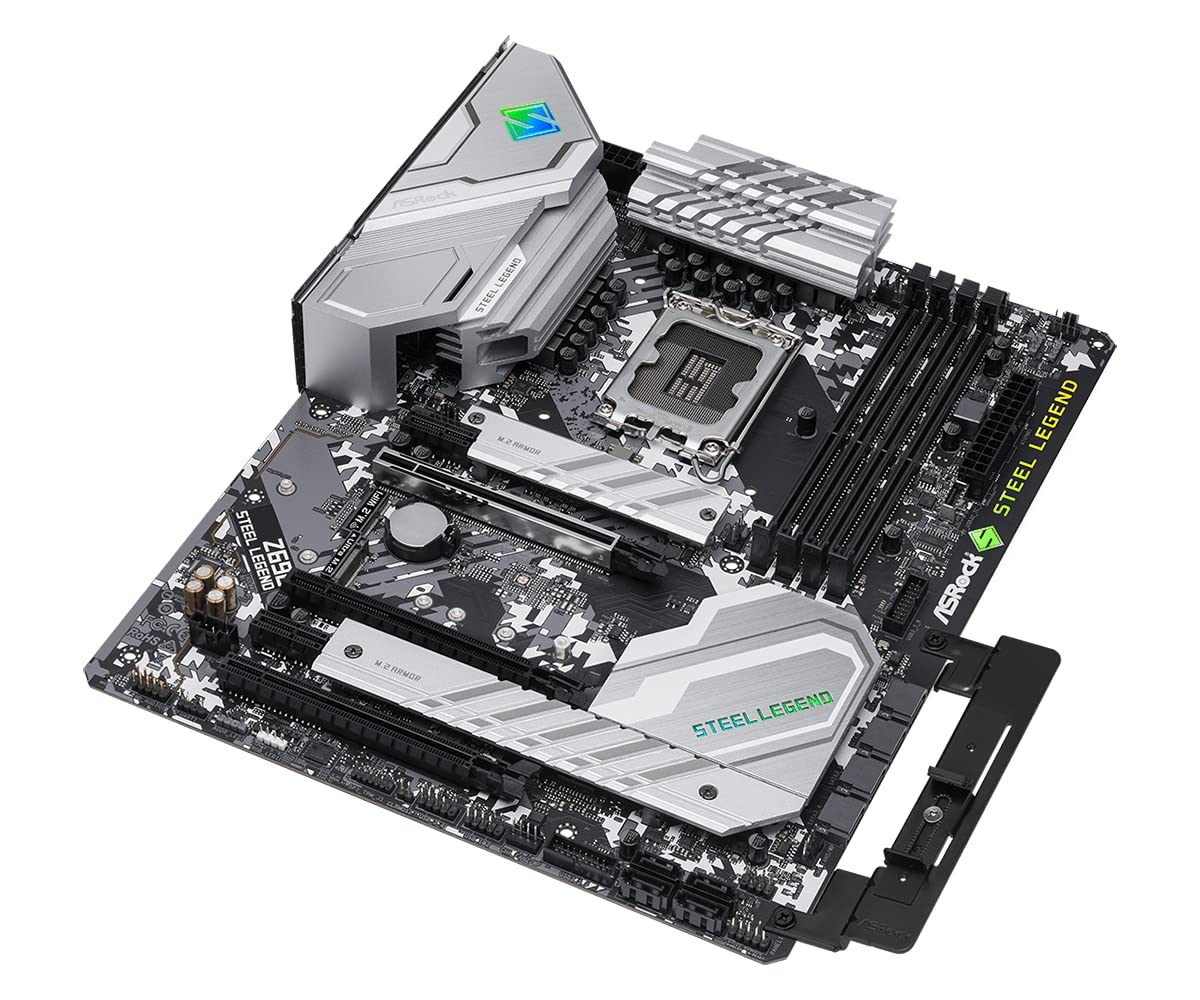 ASRock Steel Legend Intel Z690 LGA 1700 ATX DDR4-SDRAM Motherboard
