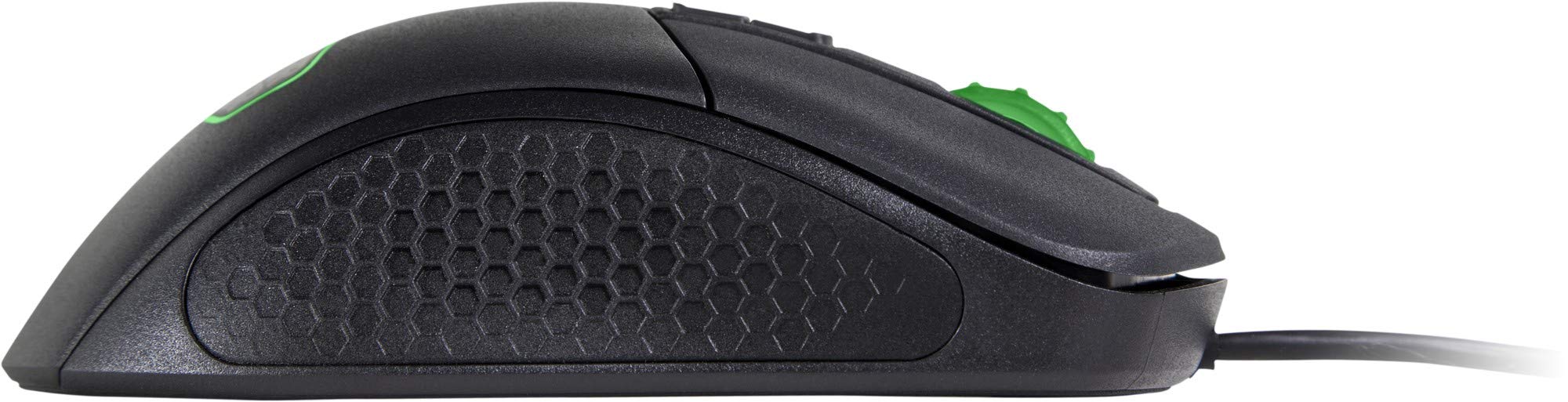 Cooler Master MM531 Gaming Mouse with 12,000 DPI Optical Sensor, On-the-Fly DPI, 3-Zone RGB and PBT buttons