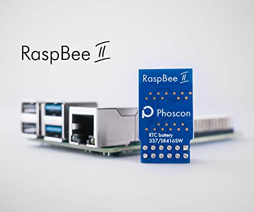 Phoscon RaspBee II - Universal Raspberry Pi Zigbee 3.0 Gateway, Includes deCONZ App, Home Automation, Home Assistant, ioBroker, Zigbee2MQTT