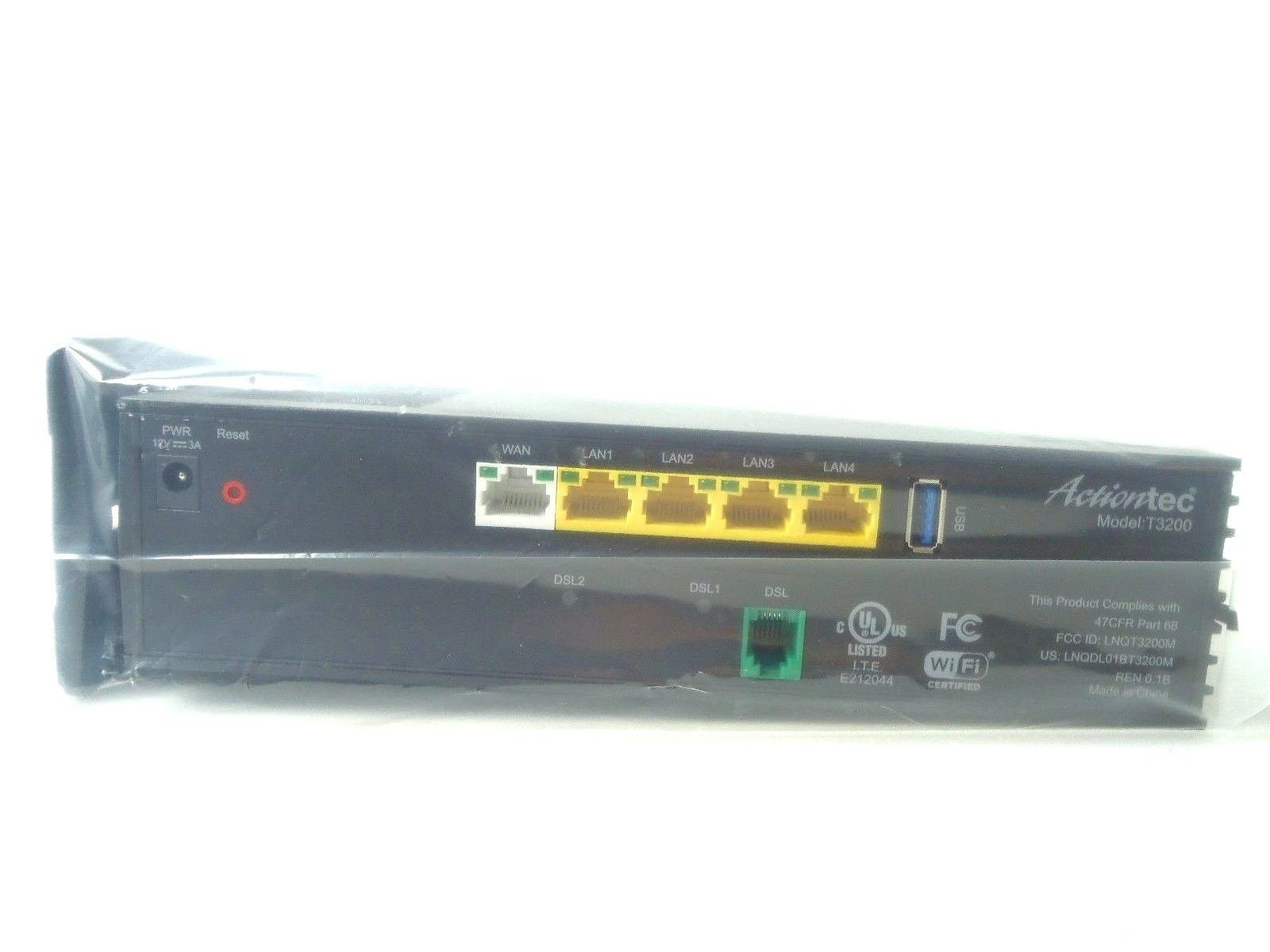 WINDSTREAM Actiontec T3200 xDSL Wi-Fi Premium Wireless Router/Modem 1GIG