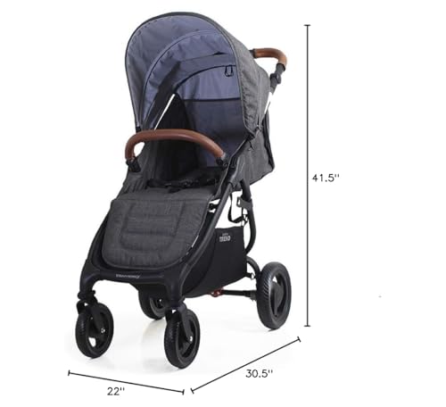 Snap 4 Trend Single Light Weight Stroller (Charcoal)