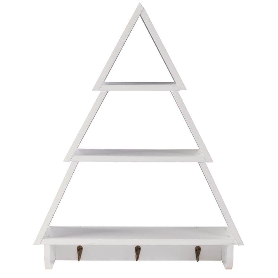 The Lakeside Collection Tree Wall Shelves - Brown Walnut