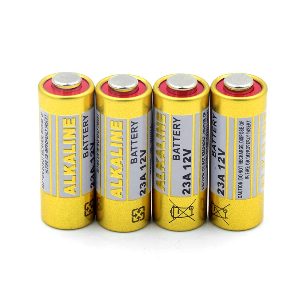 TXY A23 12V Alkaline Battery 23A 12 Volt A23 E23A MN21 Replacement Batteries 0% Hg (5PCS/Pack)