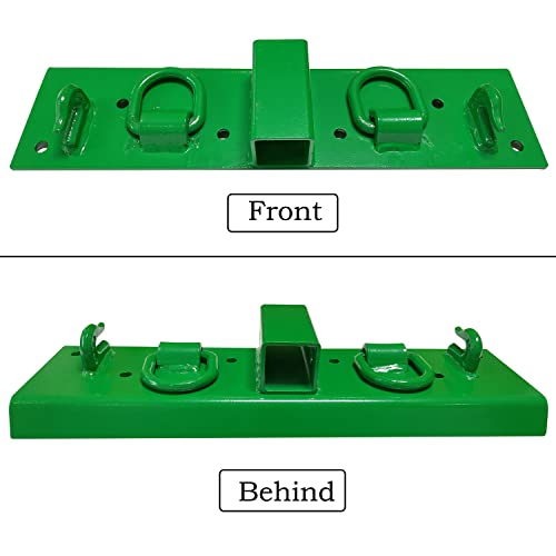 ANISUN John Deere Tractor Bucket Hooks Bolt On Grab Hook Fit for John Deere 1025R 2032R 3320 2520 3020e Loader Bucket Hooks